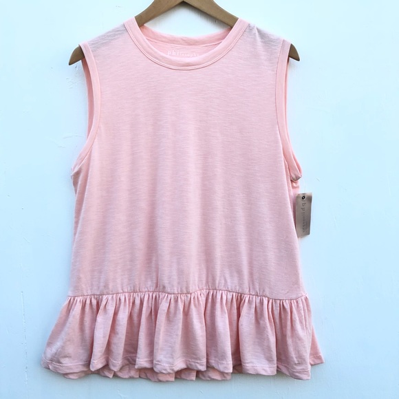 Philosophy | Tops | Philosophy Peplum Tank Blush Pink Size L | Poshmark